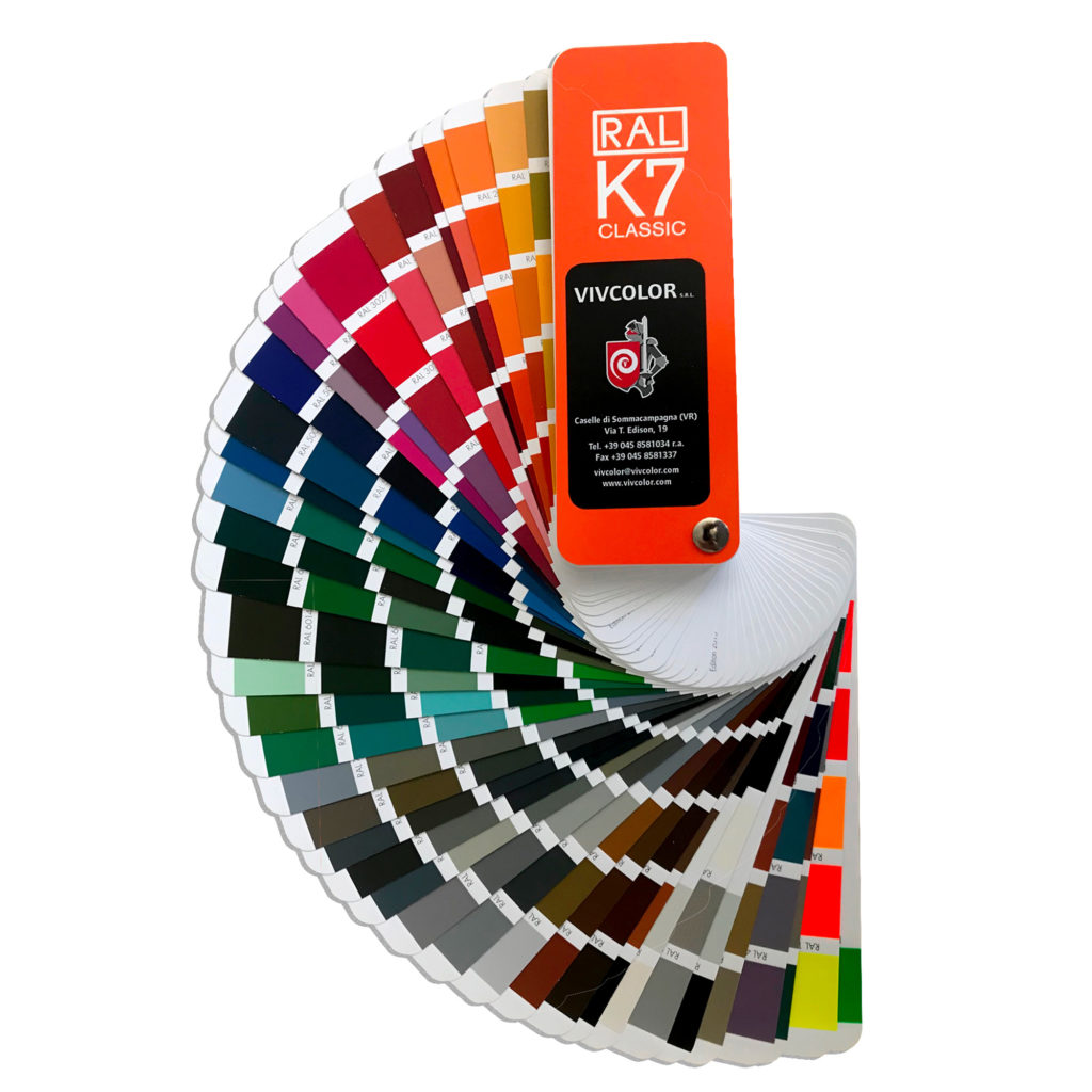 RAL COLOUR CHART K7 CLASSIC - Paints, Enamels and Coatings for Industry ...